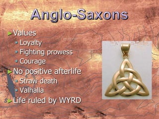 Anglo saxons epic beowulf | PPTX