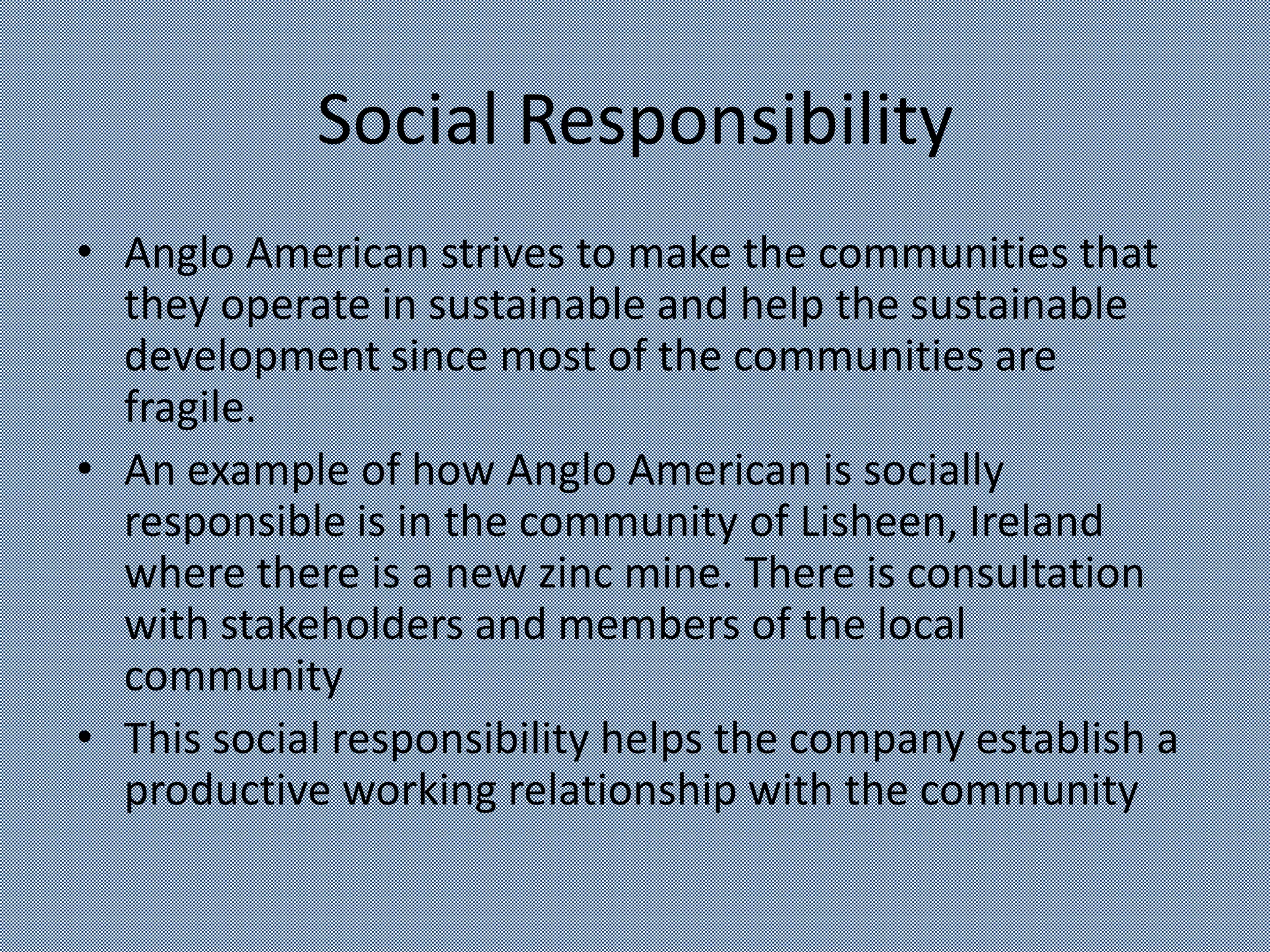 Anglo american case study | PPTX