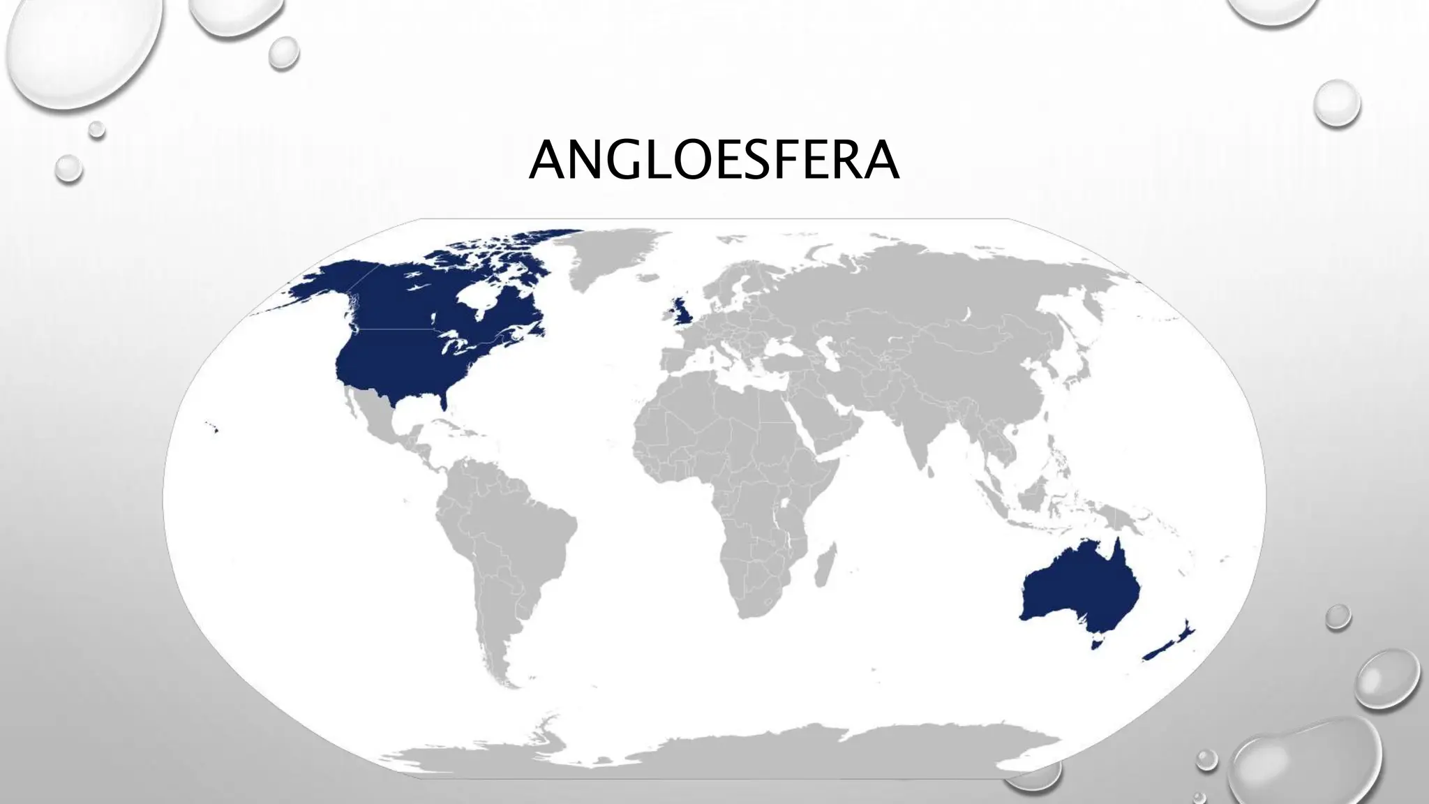 Anglofonía, mancomunidad de naciones y la angloesfera | PPT