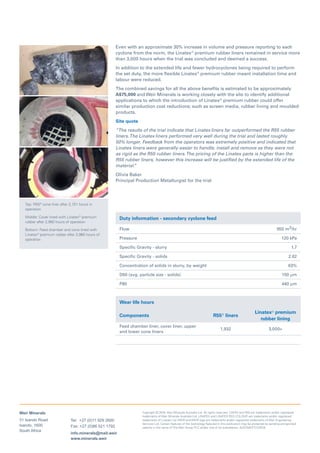 Anglogold sunrise dam cavex linatex case study_ame | PDF