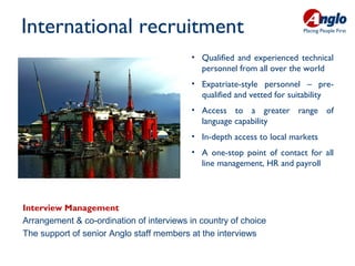 Anglo Technical Recruitment presentation | PPT