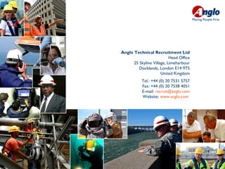 Anglo Technical Recruitment presentation | PPT | Construction Industry | Industries