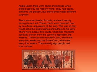 Anglo-Saxon Laws | PPT