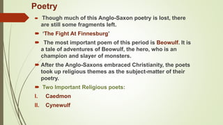 Anglo saxon age | PPTX