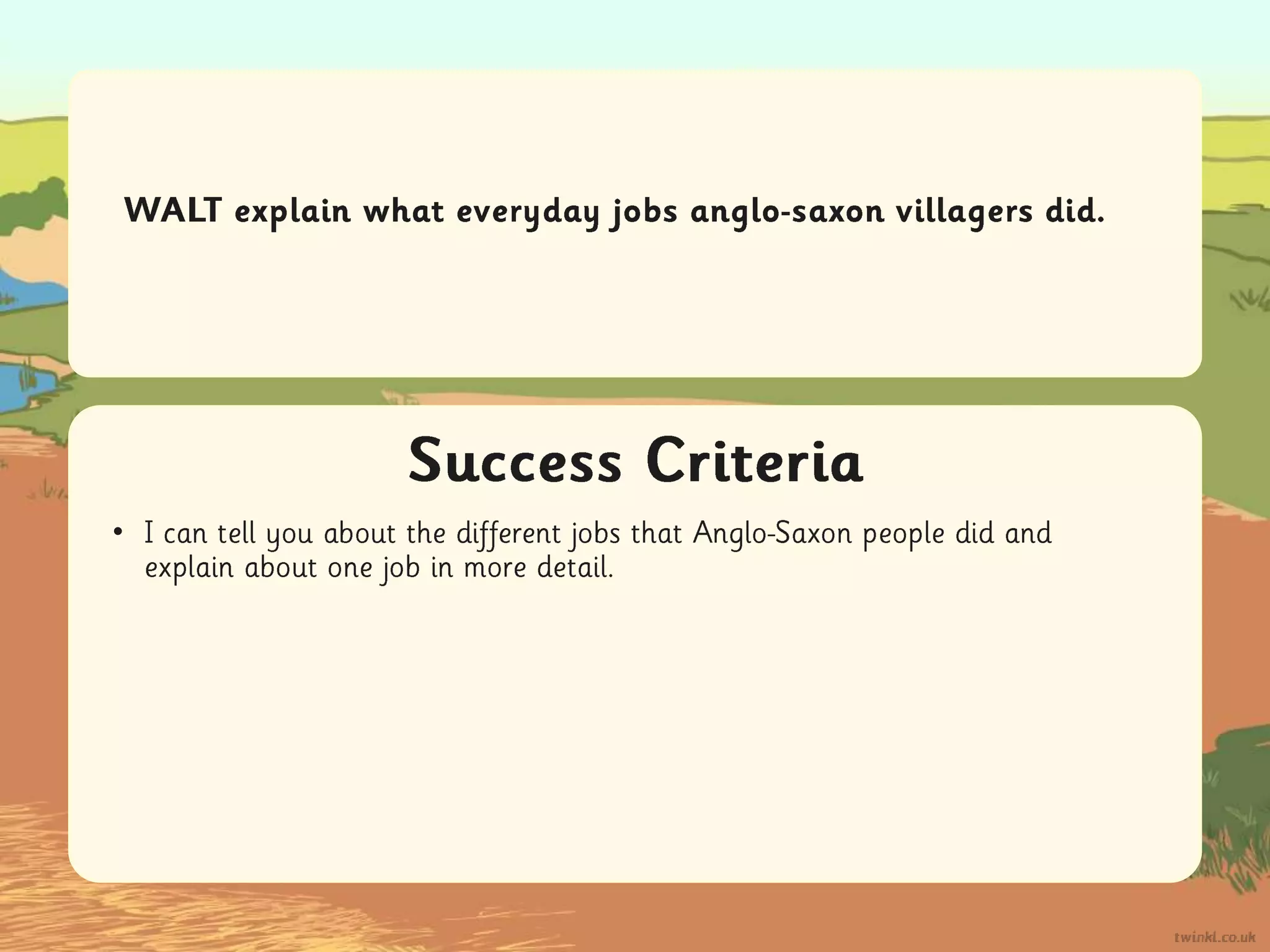 Anglo Saxon Jobs | PPT