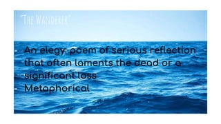 _Anglo Saxon Poetry - The wanderer, The seafarer, the wife's lament ...