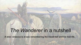 _Anglo Saxon Poetry - The wanderer, The seafarer, the wife's lament ...