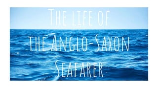 _Anglo Saxon Poetry - The wanderer, The seafarer, the wife's lament ...