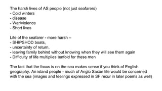 _Anglo Saxon Poetry - The wanderer, The seafarer, the wife's lament ...