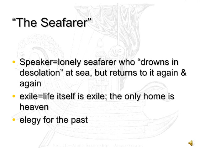 Anglo-Saxon Poetry Notes | PPT