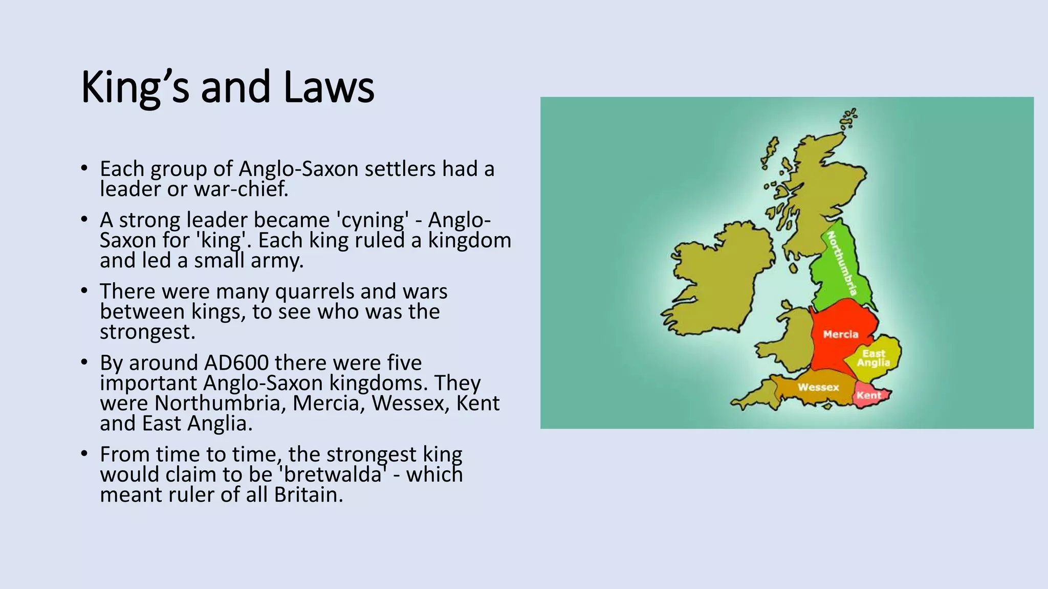 The Anglo-Saxons | PPTX