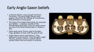 The Anglo-Saxons | PPTX