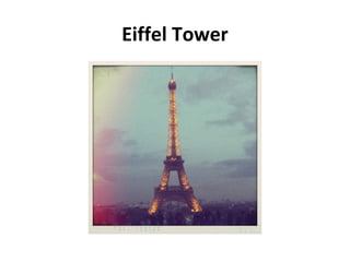 Eiffel tower | PPT