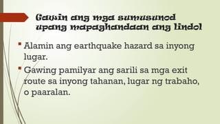 Ang maagap at wastong pagtugon sa mga panganib.pptx