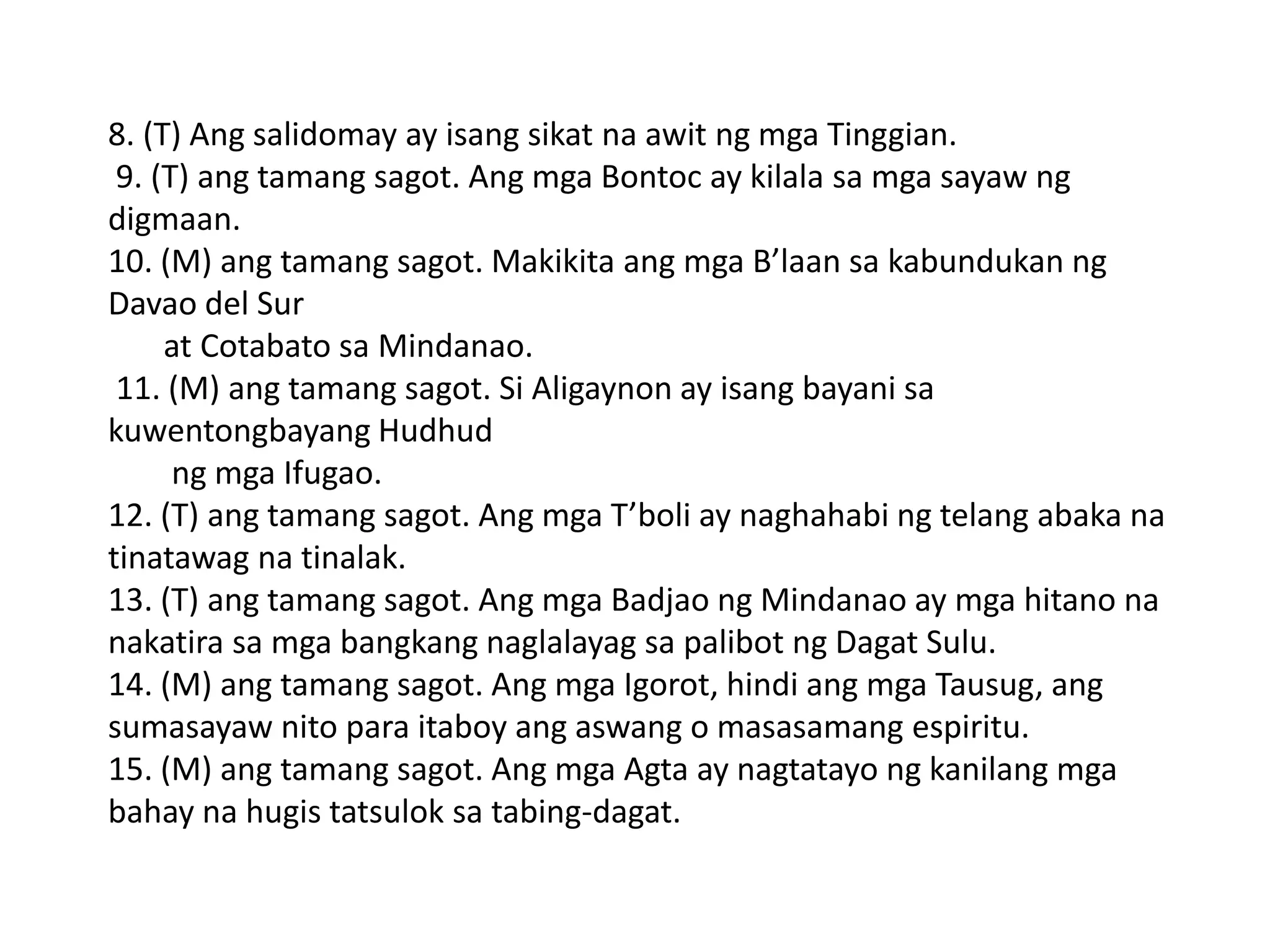 Ang magandang daigdig ng ating mga katutubong kapatid | PPTX