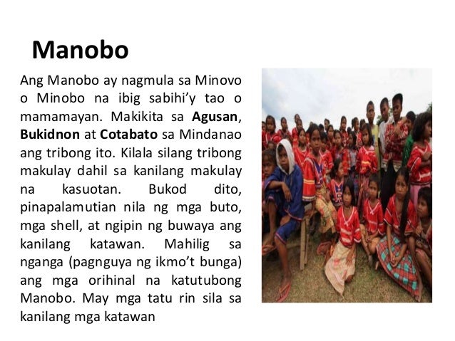 Ano Ang Kultura Ng Mga Manobo Grupong Etniko Ng Pilipinas - Vrogue Ano Ang Kultura Ng Mga Manobo Grupong Etniko Ng Pilipinas - Vrogue