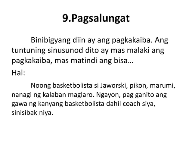 Ang mahahalagang bahagi ng sulatin