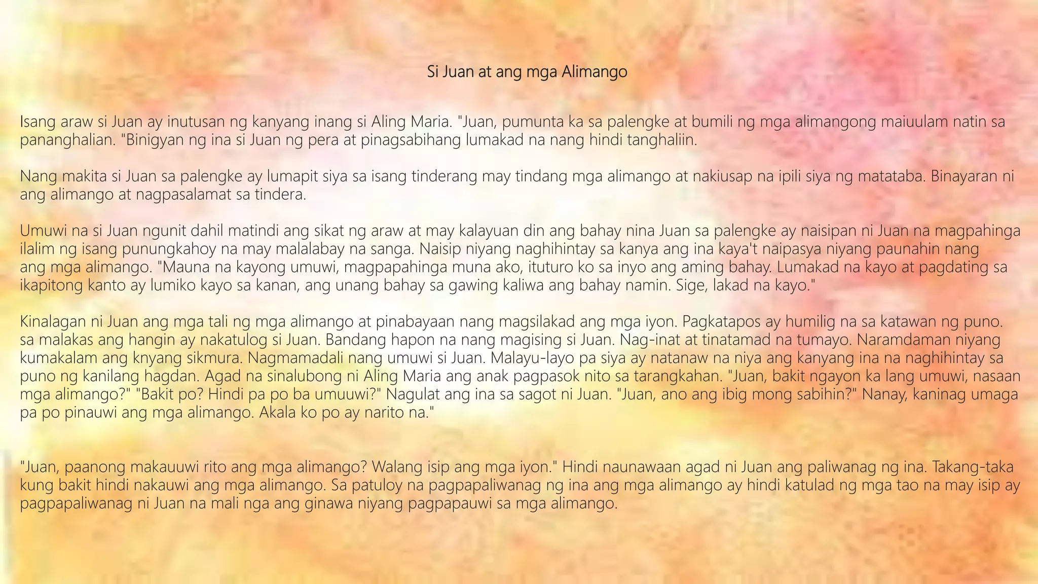 Ang maikling kwento panitikan | PPTX