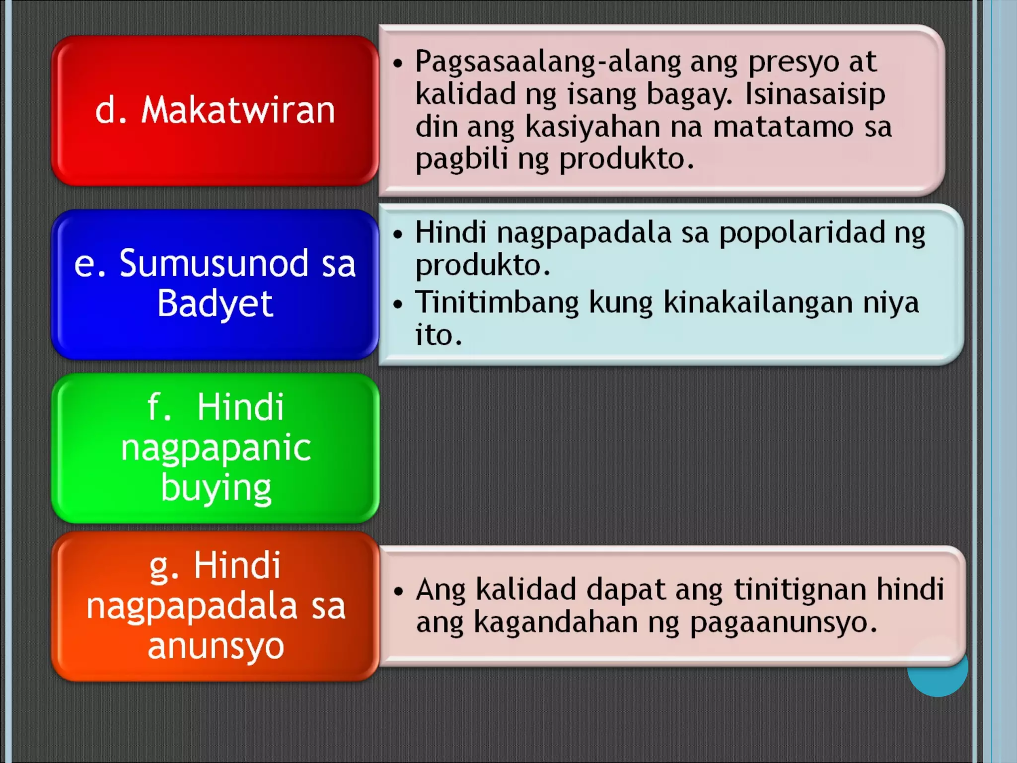 Ang mamimili o konsyumer | PPT