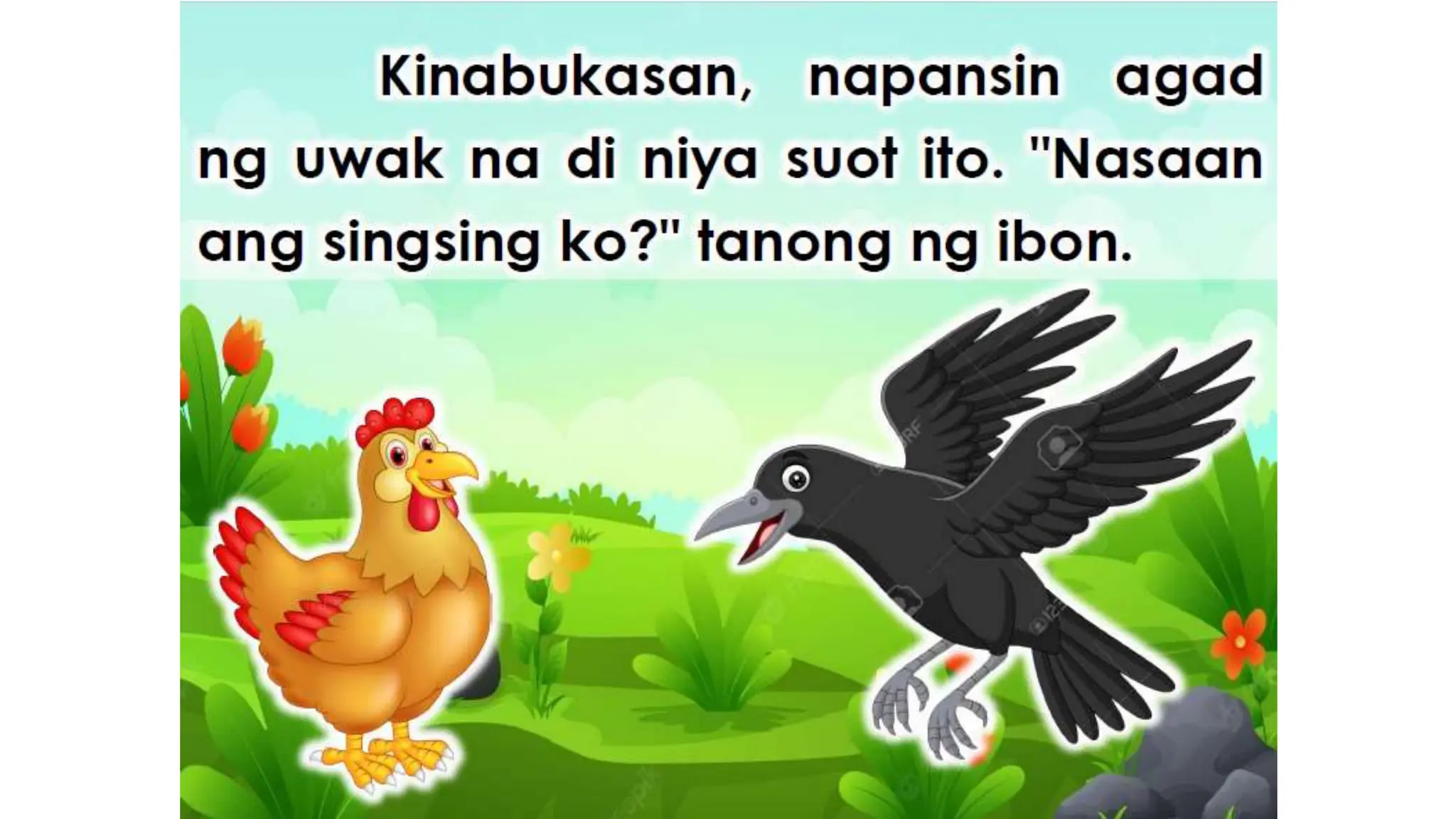 Nasasagot ang mga tanong tungkol sa napakinggang pabula | PPTX