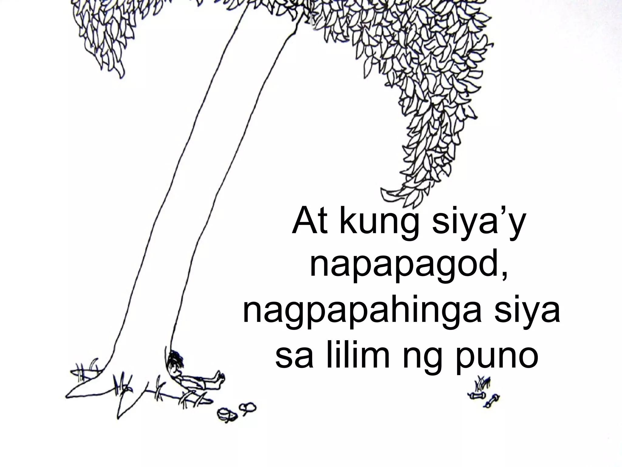Ang Mapagbigay Na Punong Kahoy | PPT