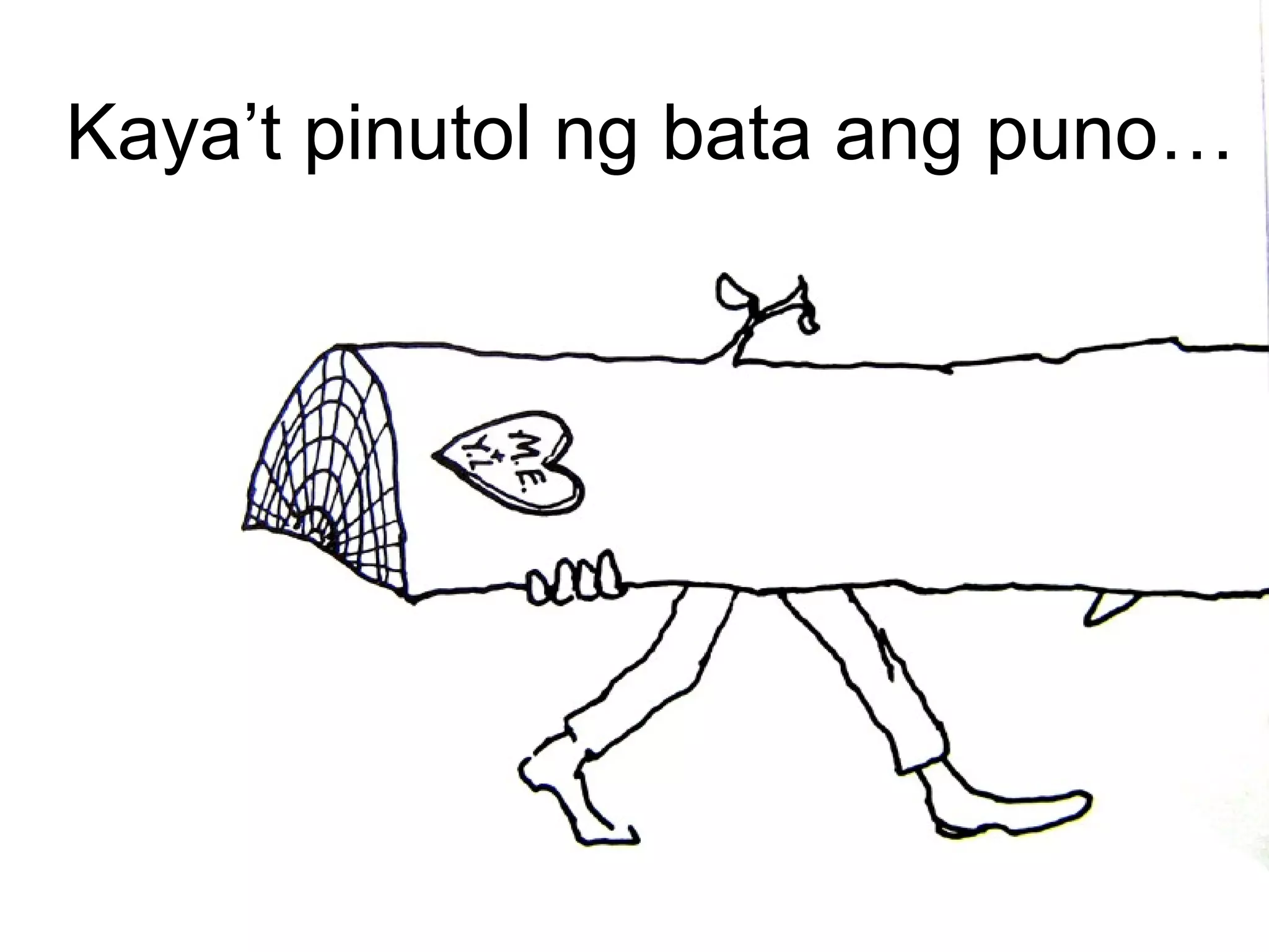 Ang Mapagbigay Na Punong Kahoy | PPT