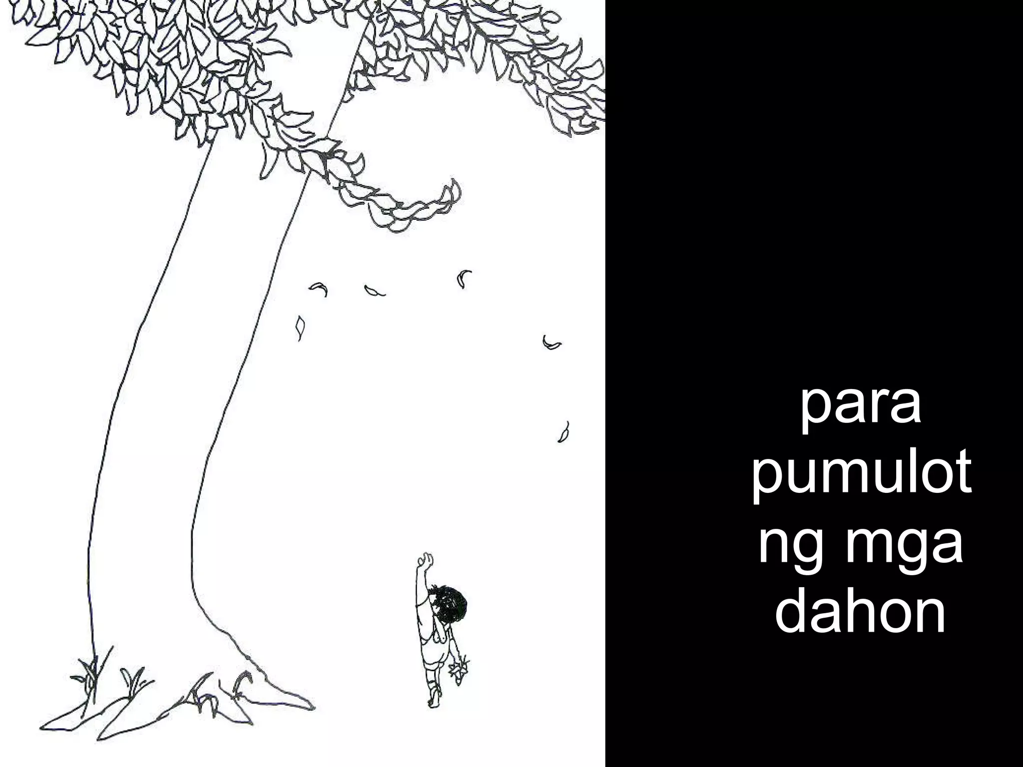 Ang Mapagbigay Na Punong Kahoy | PPT