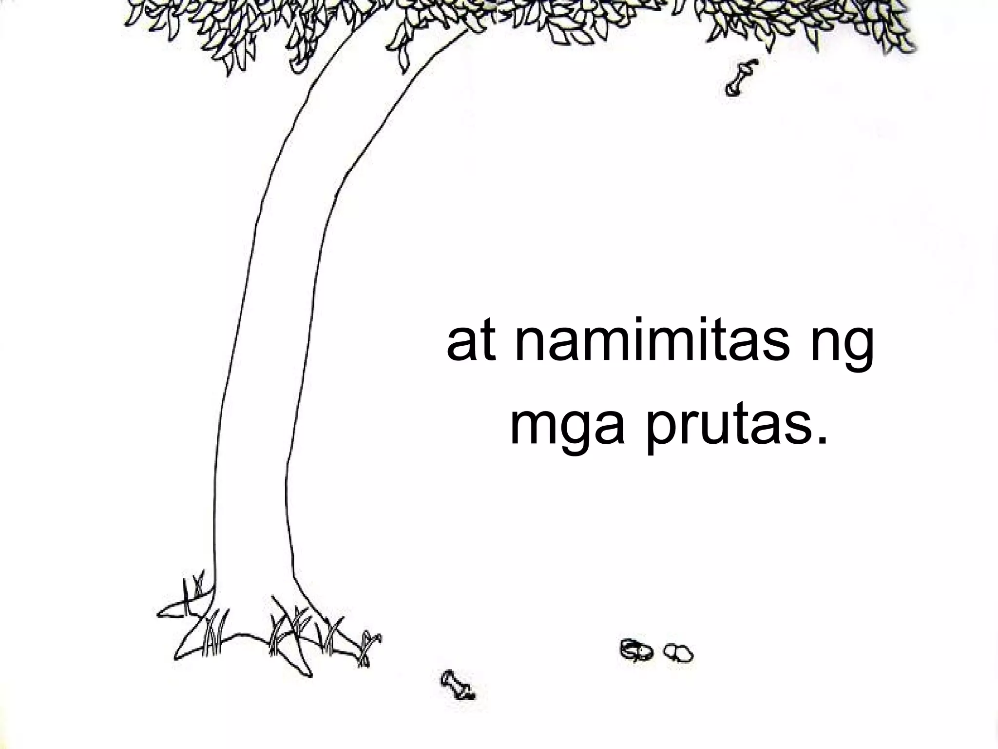 Ang Mapagbigay Na Punong Kahoy | PPT