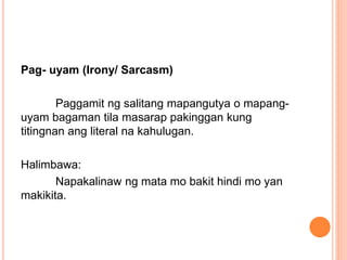 Ang masining na pagpapahayag | PPTX