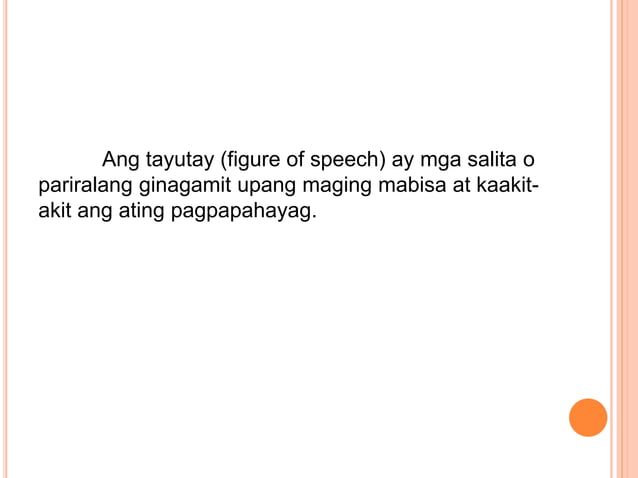 Ang masining na pagpapahayag | PPTX
