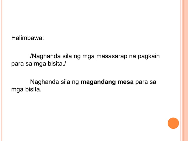 Ang masining na pagpapahayag | PPTX