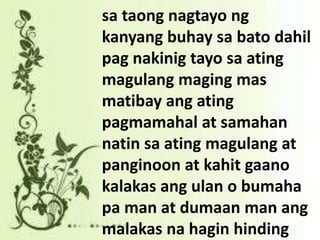 Ang matalino at mangmang na tagapagpatayo | PPTX