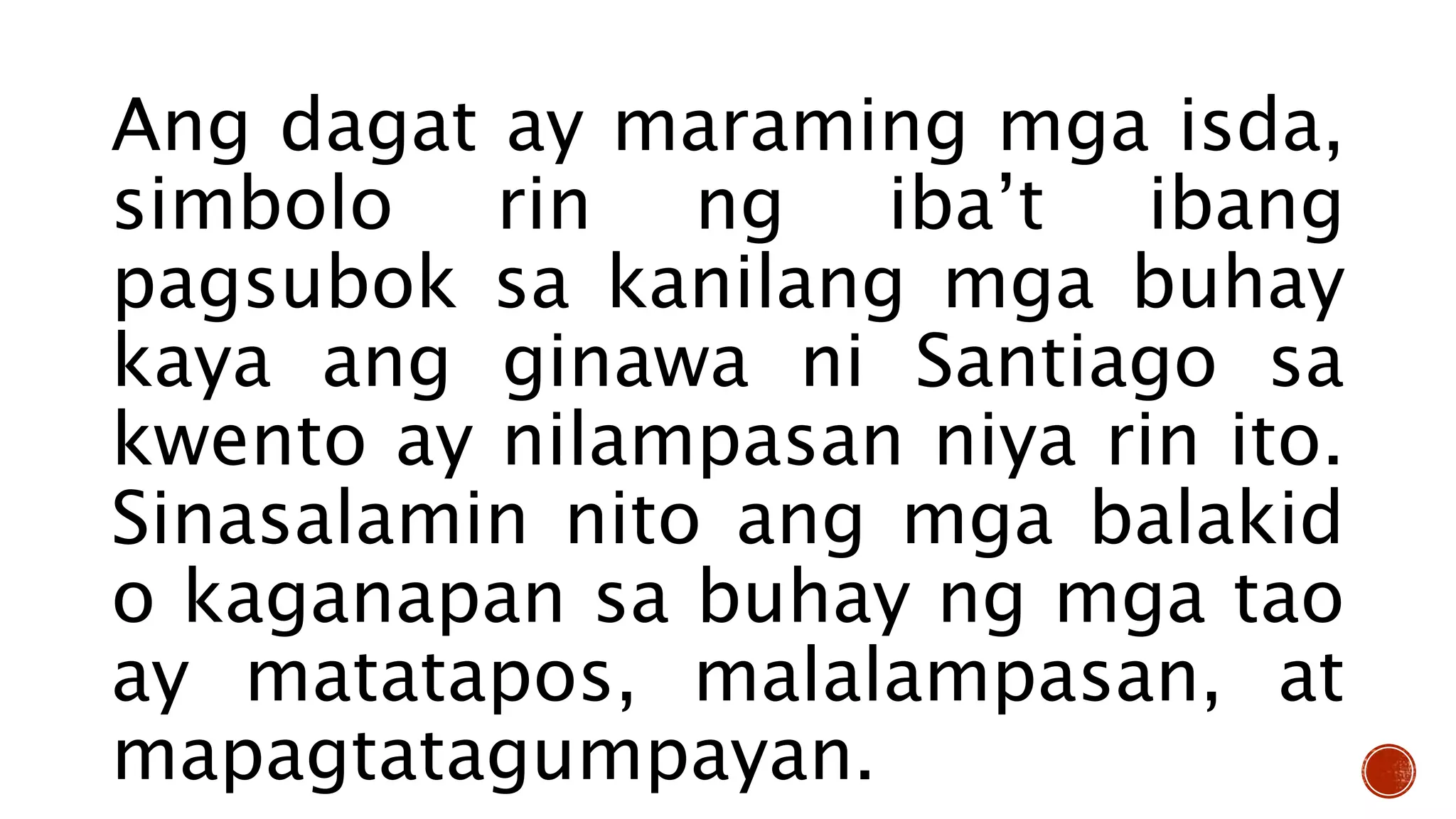 ANG MATANDA AT ANG DAGAT PP.pptx