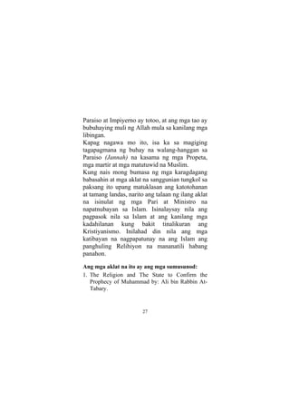 Ang mensahe ni kristo at kristiyanismo | PDF