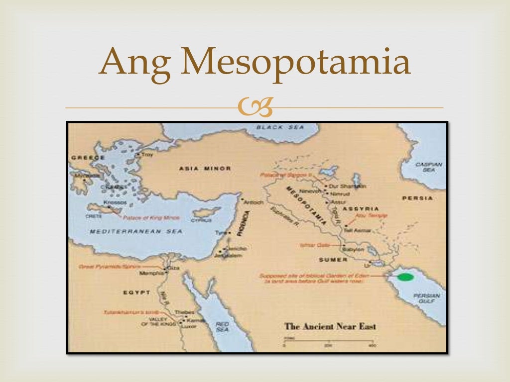 Ang mesopotamia