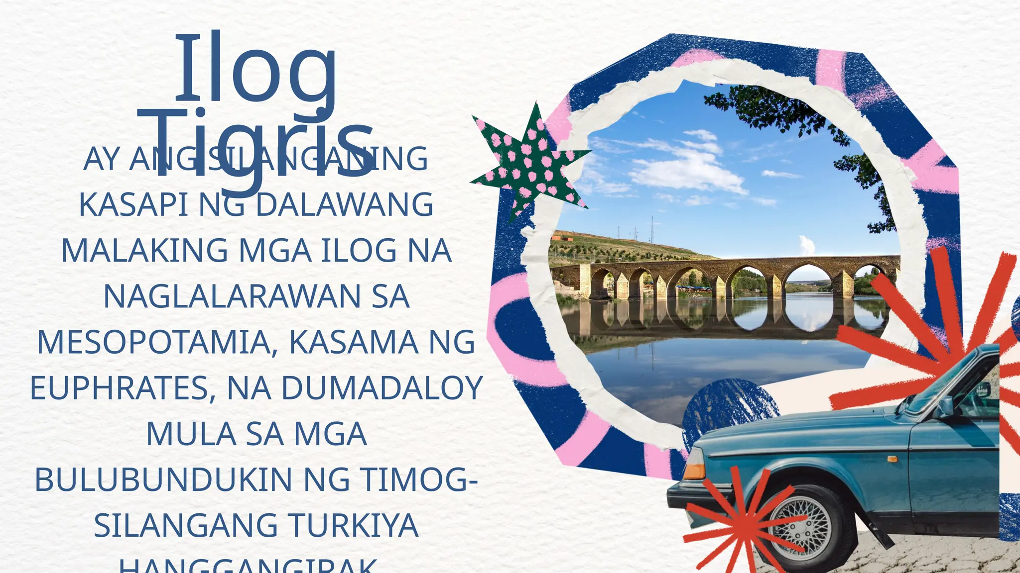 Ang Mesopotamia, na nangangahulugang lupain sa pagitan ng dalawang ilog ...