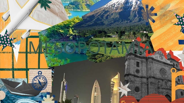 Ang Mesopotamia, na nangangahulugang lupain sa pagitan ng dalawang ilog ...