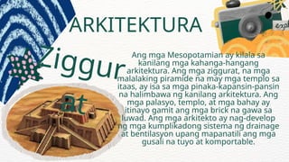Ang Mesopotamia, na nangangahulugang lupain sa pagitan ng dalawang ilog ...