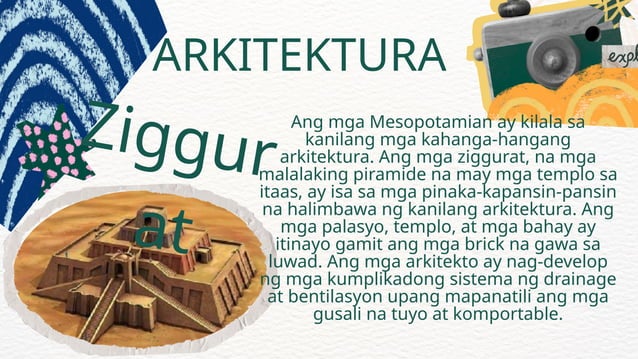 Ang Mesopotamia, na nangangahulugang lupain sa pagitan ng dalawang ilog ...