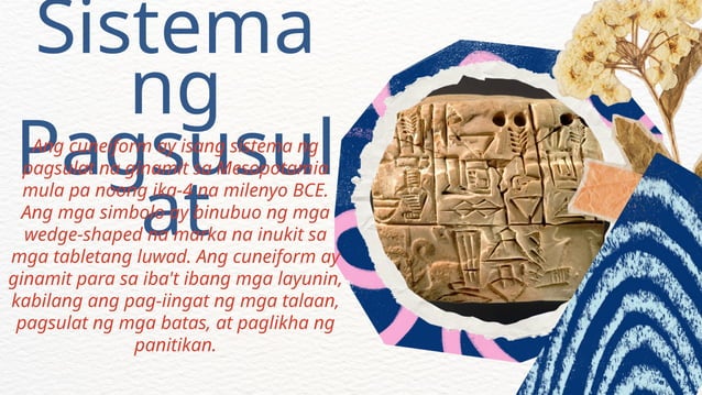 Ang Mesopotamia, na nangangahulugang lupain sa pagitan ng dalawang ilog ...