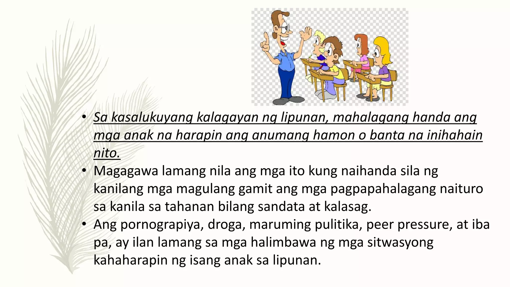 Ang mga banta sa pamilyang pilipino | PPTX Ang mga banta sa pamilyang pilipino | PPTX