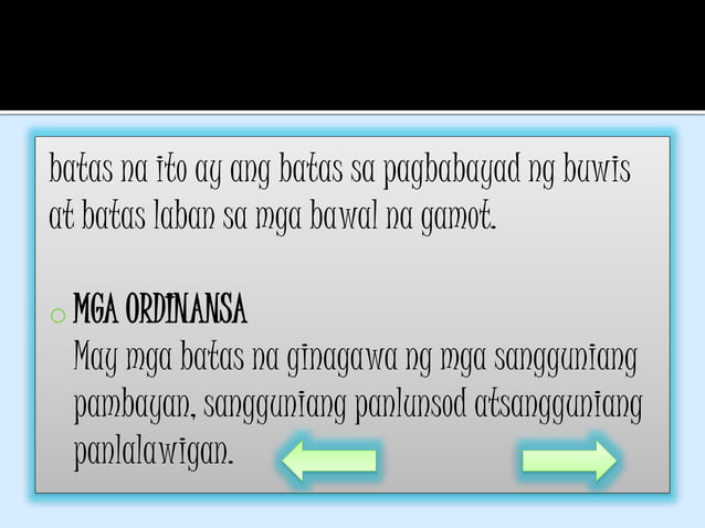Ang mga batas sa pilipinas | PPTX