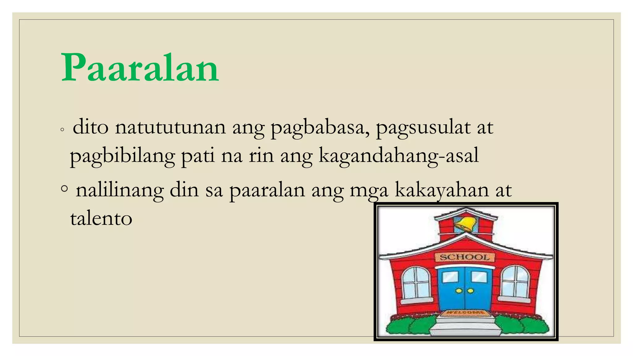 Ang mga Bumubuo sa Aking Komunidad | PPTX
