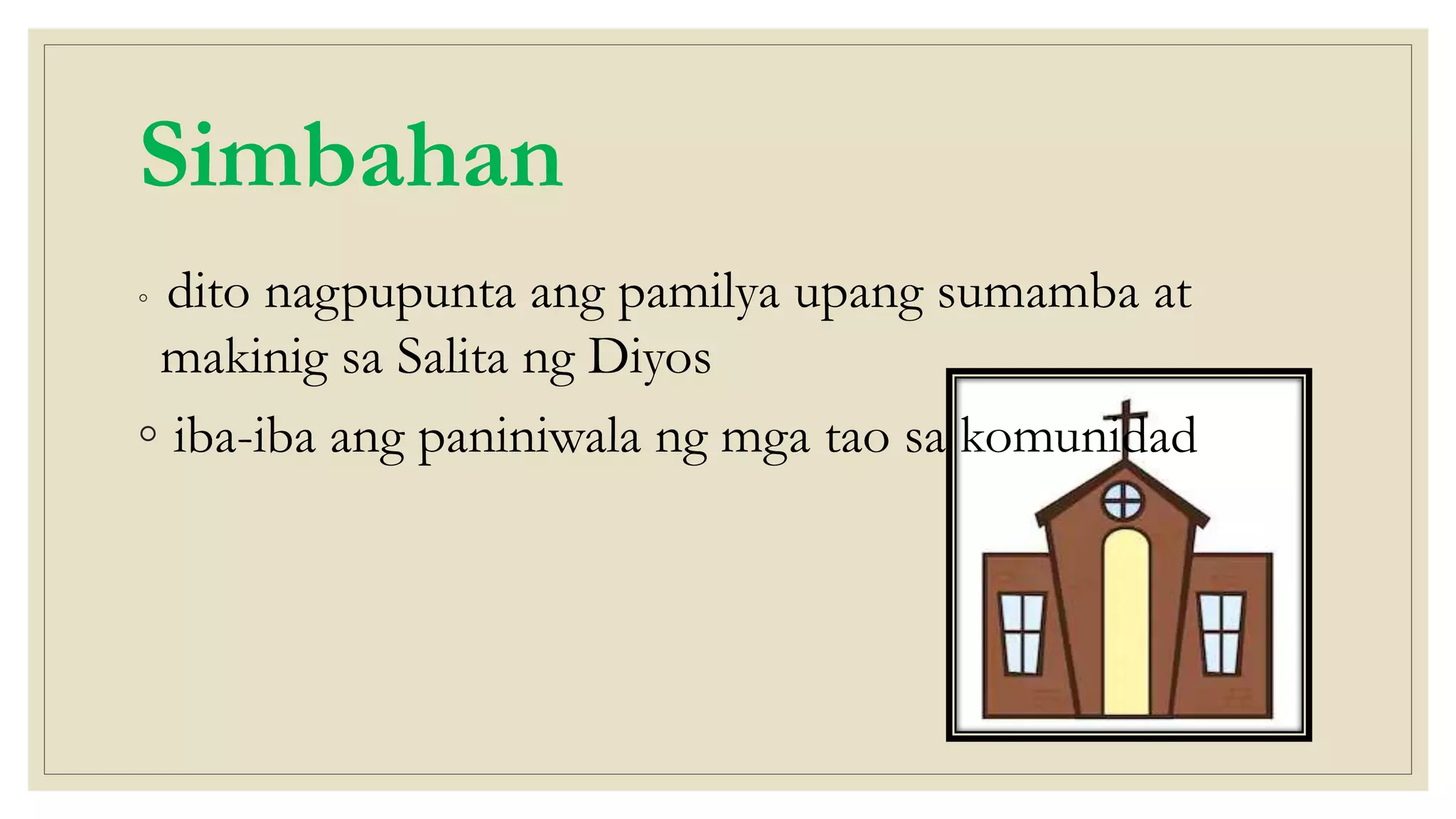 Ang mga Bumubuo sa Aking Komunidad | PPTX
