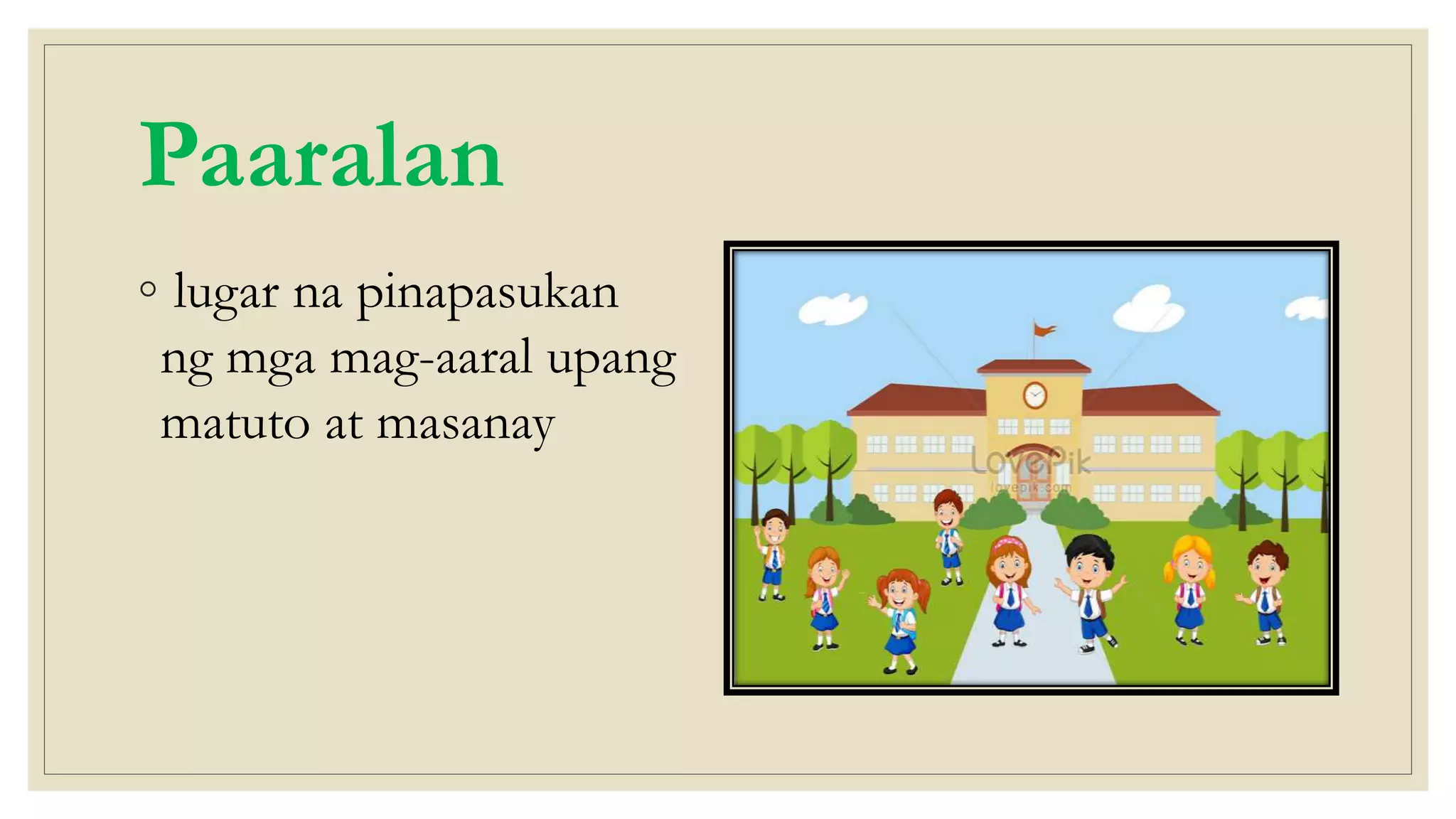 Ang mga Bumubuo sa Aking Komunidad | PPTX
