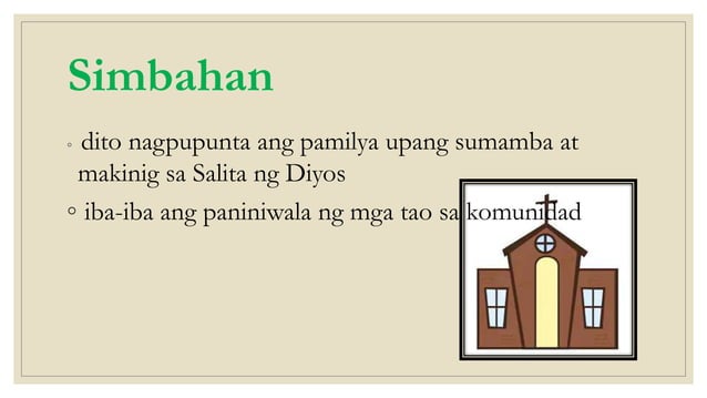 Ang mga Bumubuo sa Aking Komunidad | PPTX