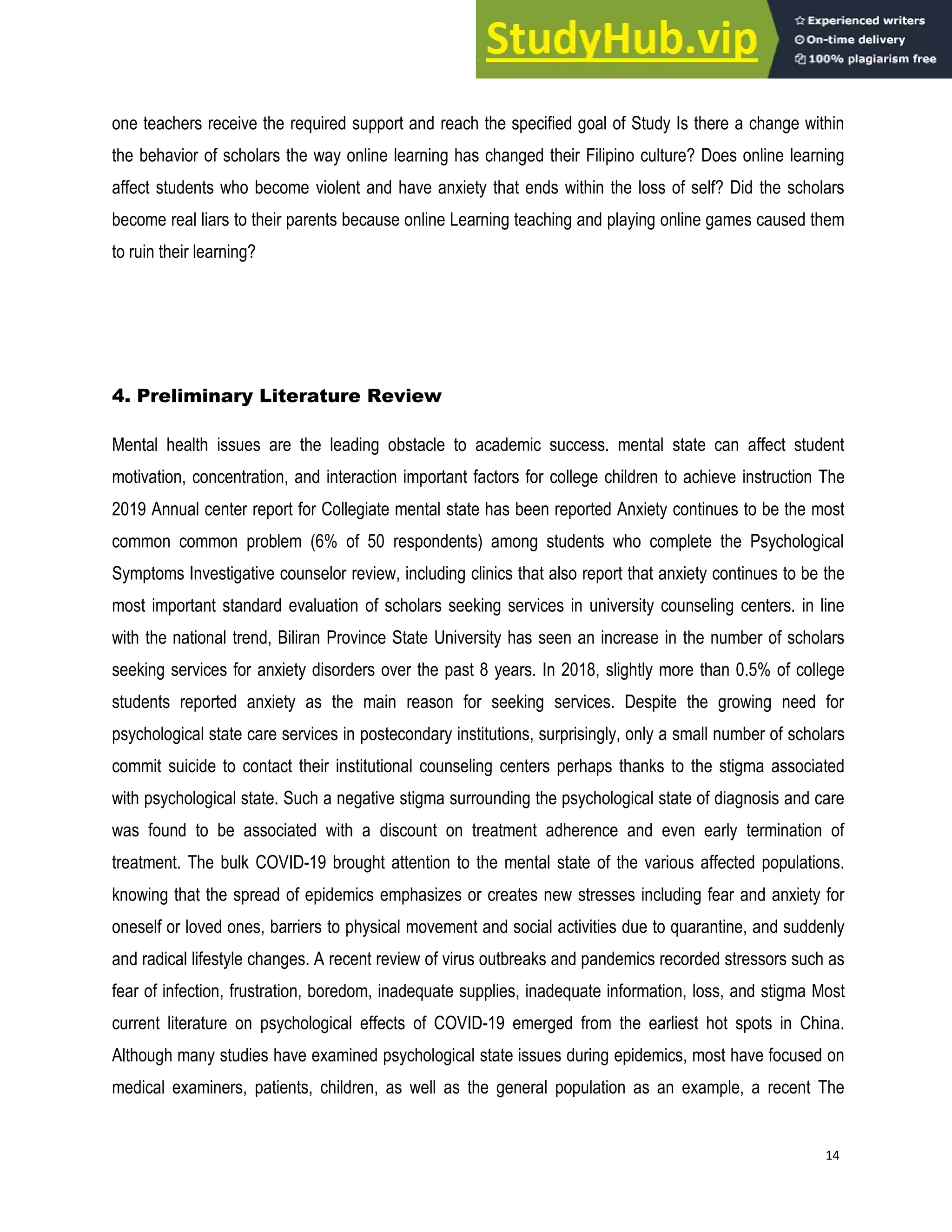 Ang Mga Epekto Ng Pag-Aaral Sa Online Na Edukasyon Sa Pagganap Ng Mga Mag-Aaral Dahil Ng Covid ...