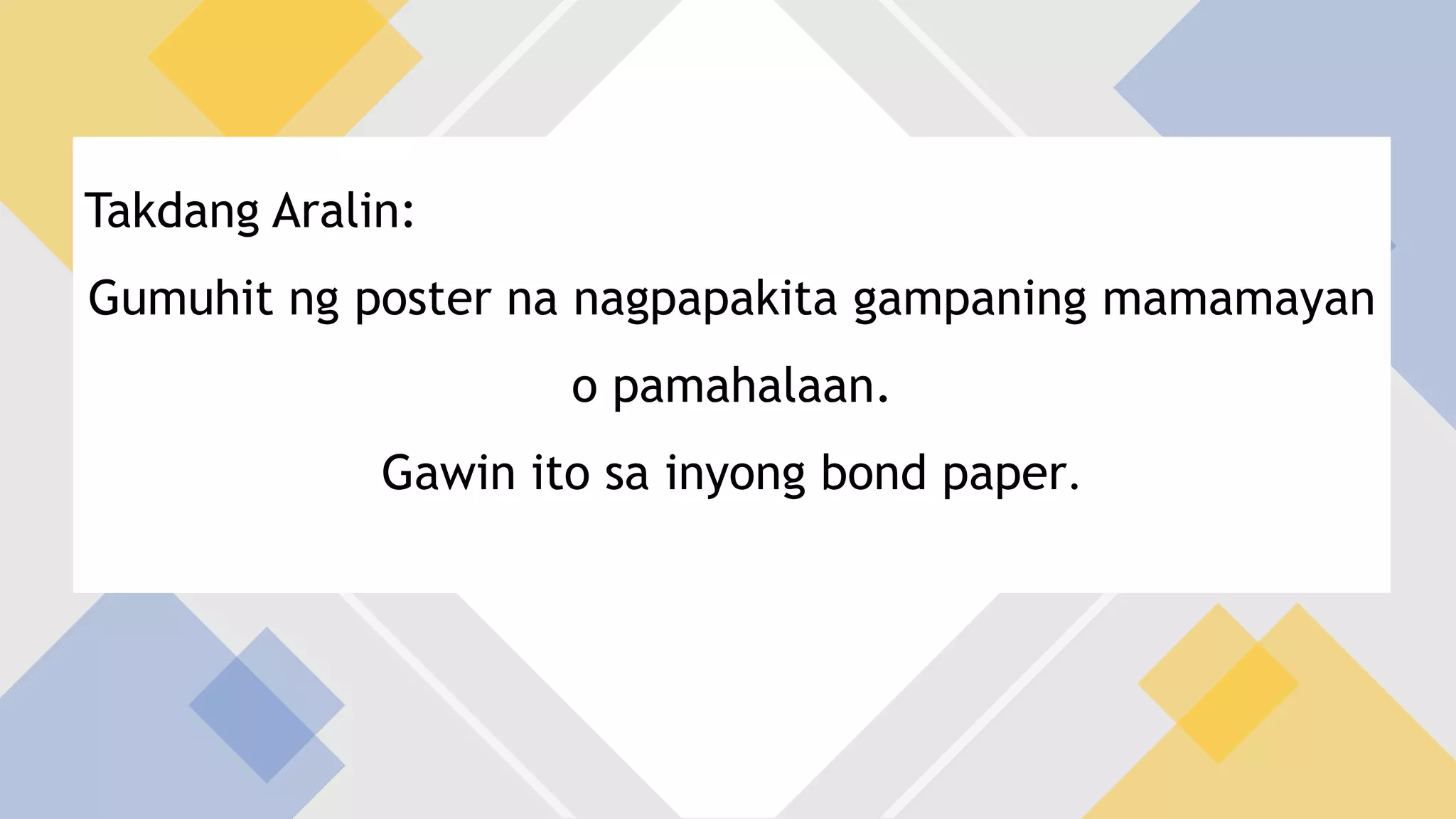 Ang mga Gampanin ng Pamahalaan at Mamamayan sa Pagkamit ng Kaunlaran ng ...
