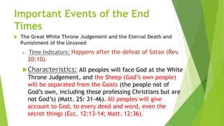 The End times | PPTX