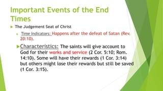 The End times | PPTX